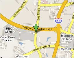 Ramada Raleigh » Location